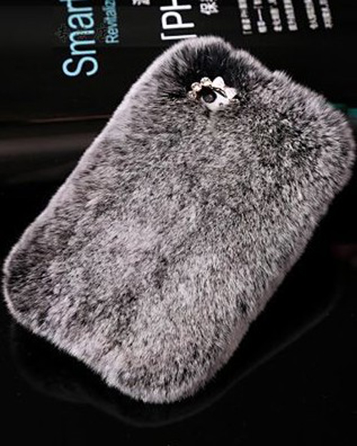 Fluffy Fur Iphone Case For Iphone 4 / 4S on Luulla