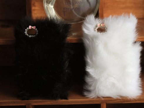 Pretty Colorful Fluffy Style Iphone Fur Case For 4 4s 5 on Luulla